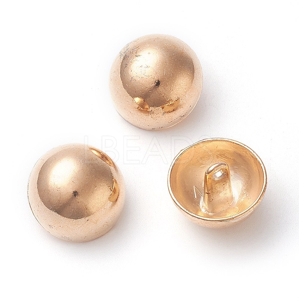 1-Hole Alloy Buttons - Lbeads.com