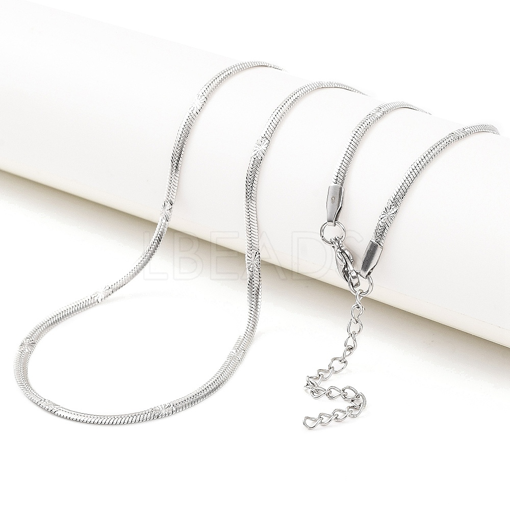 304 Stainless Steel Snake Chain Necklaces for Women - Lbeads.com