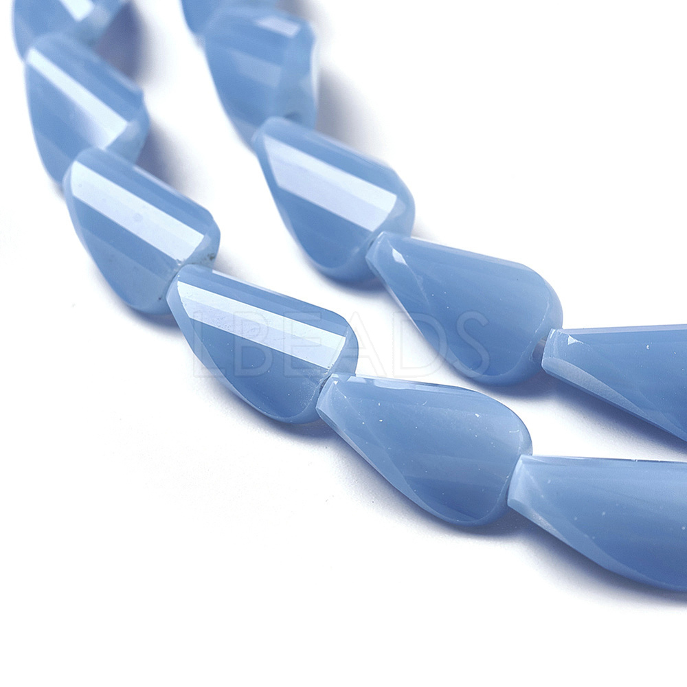 Opaque Solid Color Glass Beads Strands - Lbeads.com